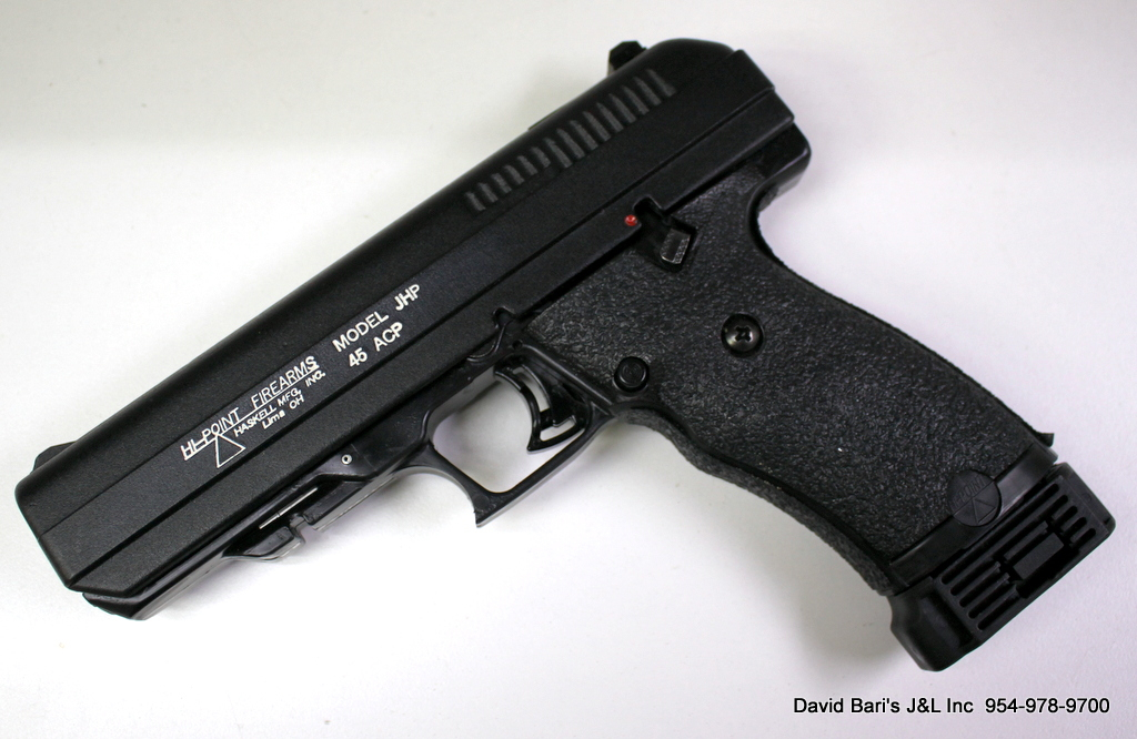 Hi-Point Firearms Model Jhp .45 Acp 4.5 In 9 Shot Semi-Auto Blowback ...