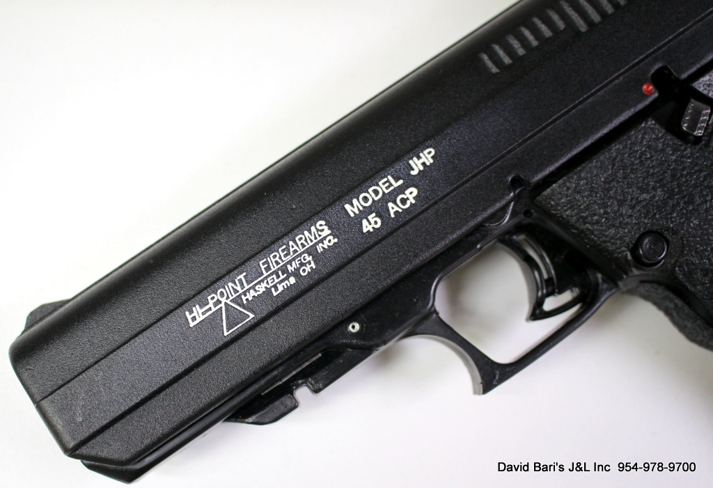 Hi-Point Firearms Model Jhp .45 Acp 4.5 In 9 Shot Semi-Auto Blowback ...