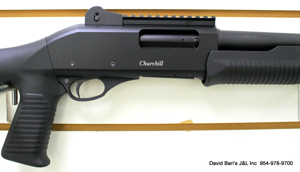 EAA AKKAR 612 Churchill Pistol Grip Pump Self Defense 12GA Shotgun 12 ...