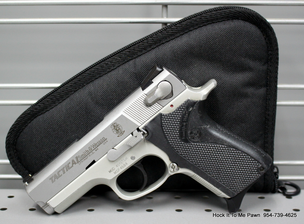Smith & Wesson S&W Model 4013tsw Tactical Semi-Automatic Pistol Cal.40 ...