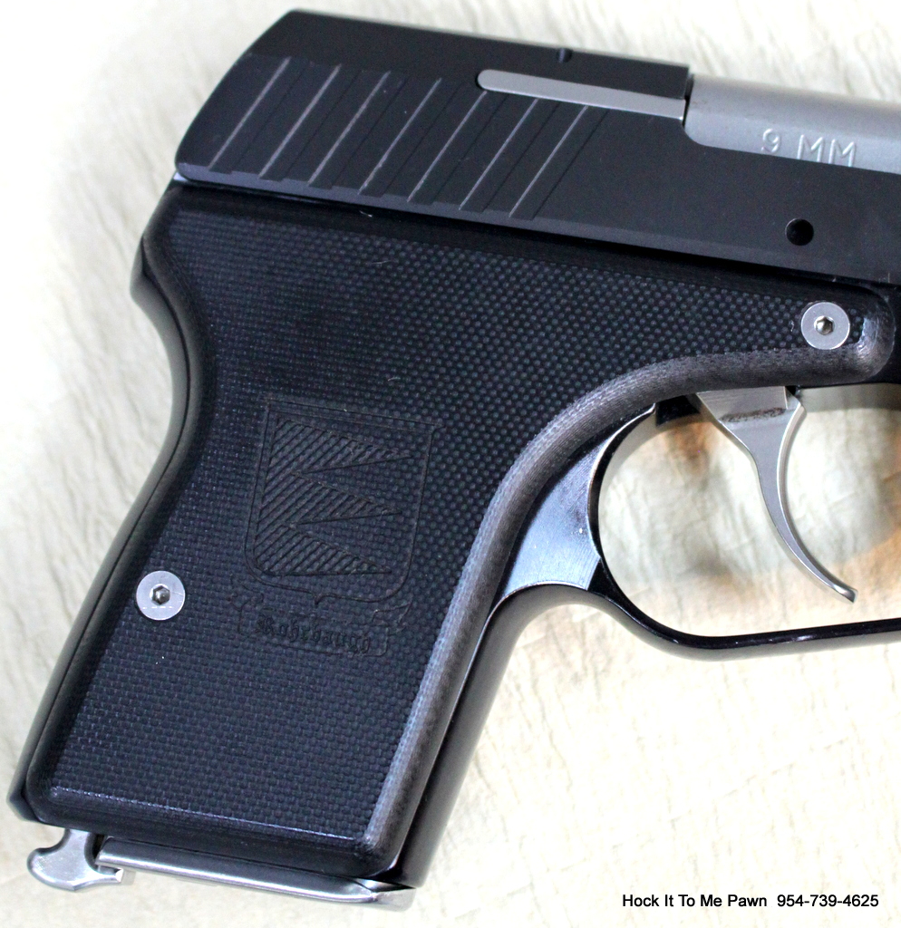Unknown Rohrbaugh R9 Black Stealth 9mm Semi-Automatic Pistol - 9mm ...