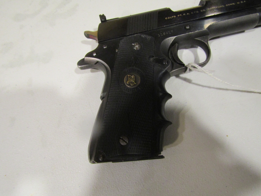 Colt 22 Conversion Kit On A 1911 Frame .22 Lr For Sale at GunAuction ...