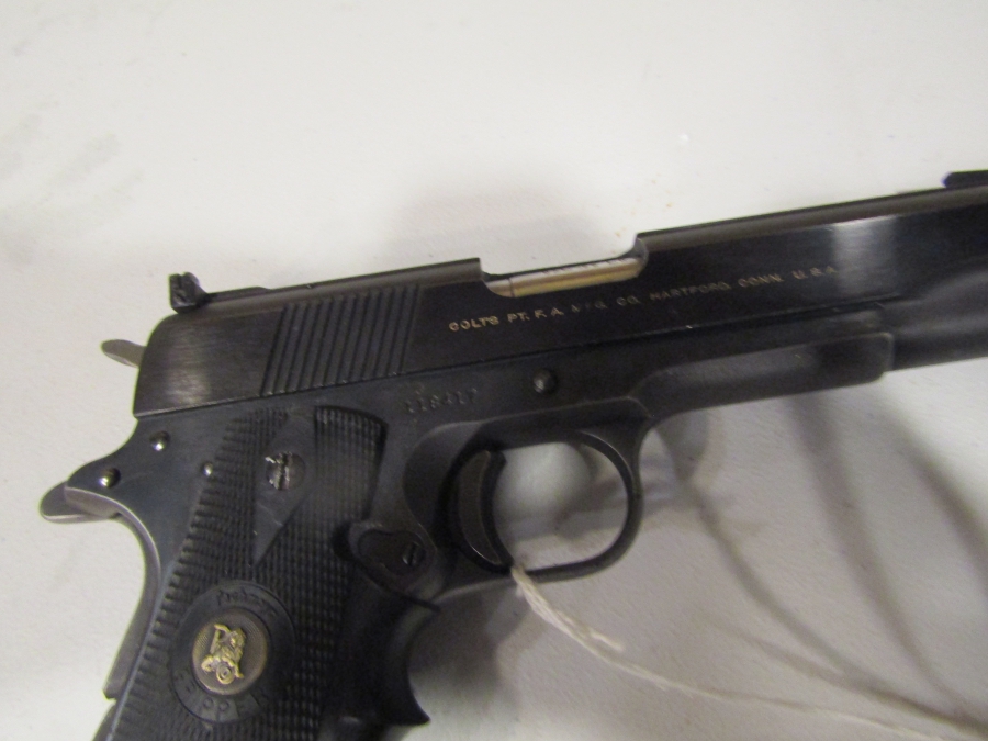 Colt 22 Conversion Kit On A 1911 Frame .22 Lr For Sale at GunAuction ...