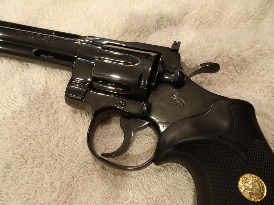 Colt Python 357 Magnum 6 Inch Blued Original Owner .357 Magnum For Sale ...