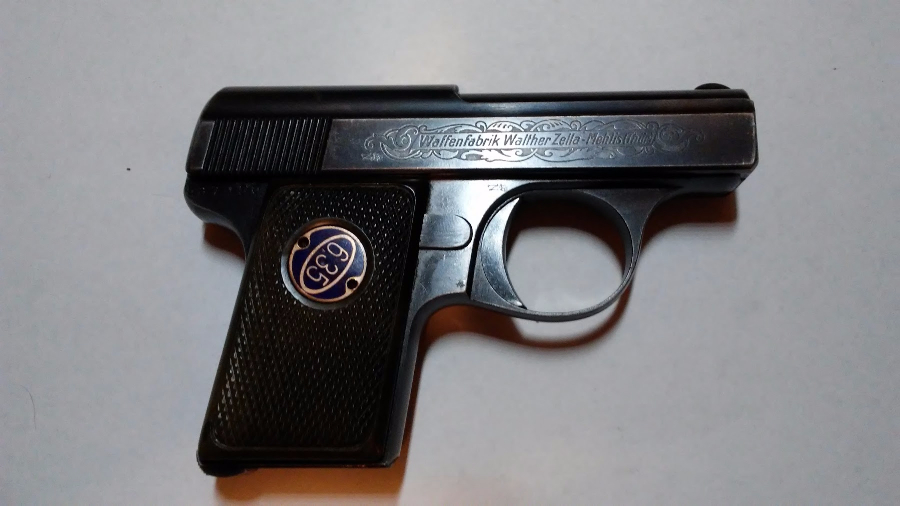 Walther Arms Inc Walther Model 9b, Pocket Pistol .25 Acp For Sale at ...