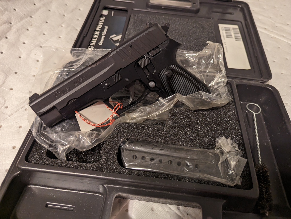 SIG Sauer 38 Super with American magzine release .38 Super 17302234 ...