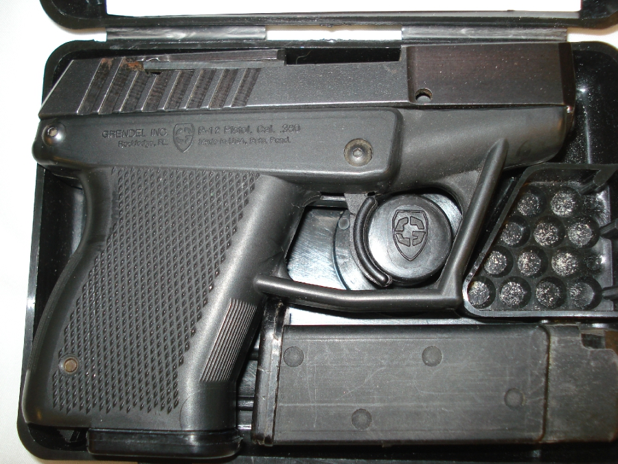 Grendel, Inc. This Is A Grendel Model P 12 380caliber Pistol . .380 Acp ...