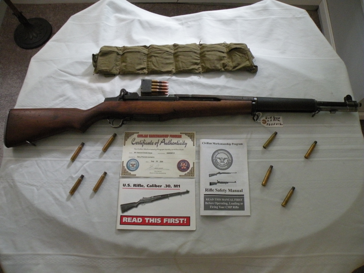 Harrington & Richardson Civilian Marksmanship Program (Cmp) M1 Garand ...