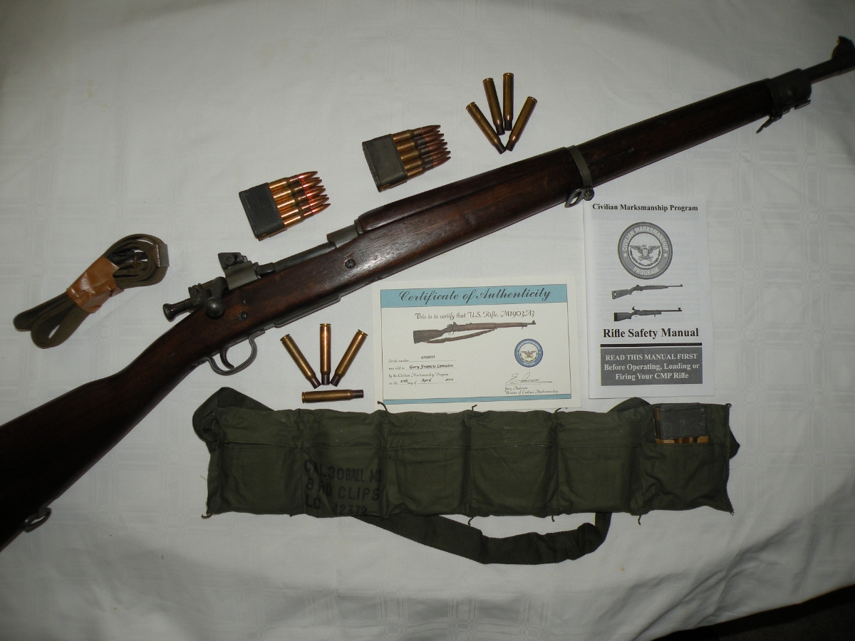 Remington Cmp Certified Ww Ii Model 1903-A3 W/Certificate, Military ...