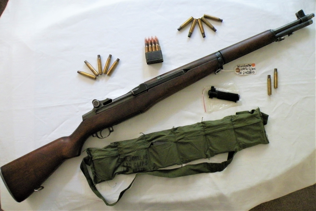Winchester M1 Garand WWII June 1944 Serial Number