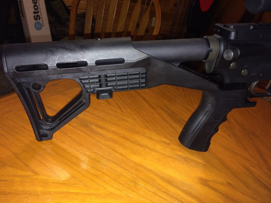 Bump Fire Stock For Ar15 For Sale at GunAuction.com - 14503152