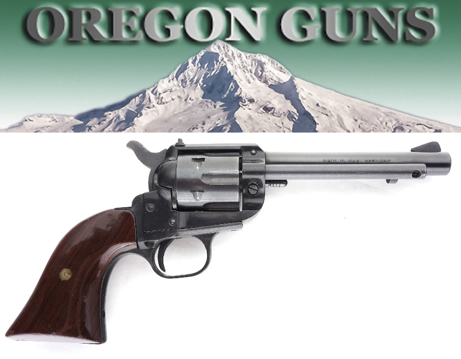 W. Germany Liberty Single Action .22 Lr Revolver Sn# 97350 .22 Lr For ...