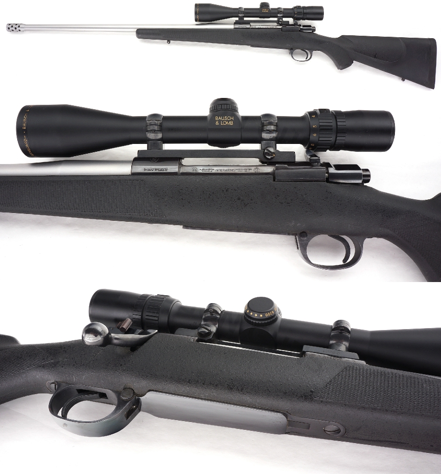 Interarms Whitworth Mauser Bolt Rifle W/Bausch Lomb Scope Sn# A311992 ...