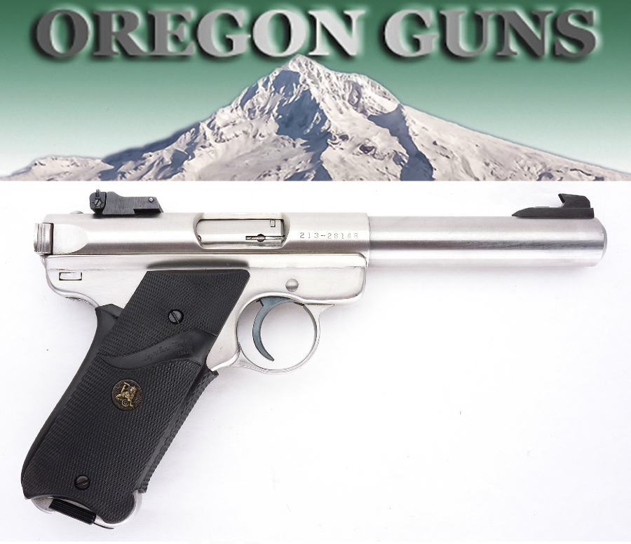 Sturm Ruger Mark Ii Target Stainless Bull Barrel Sn# 221-61766 .22 Lr ...