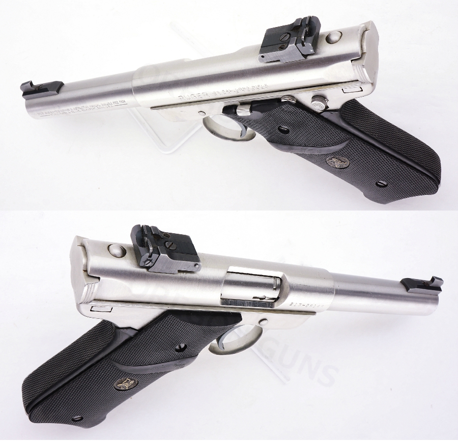 Sturm Ruger Mark Ii Target Stainless Bull Barrel Sn# 221-61766 .22 Lr ...