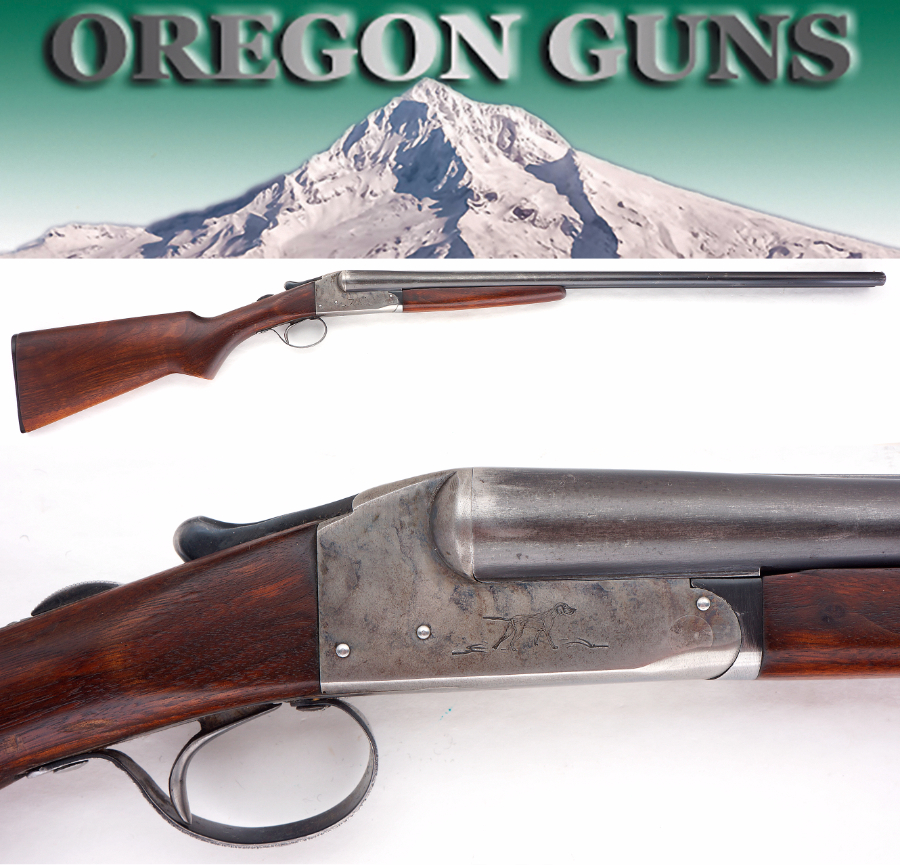 Ithaca Gun Co. Western Arms Hammerless Side By Side Mfg 1937 C&R Ok Sn ...