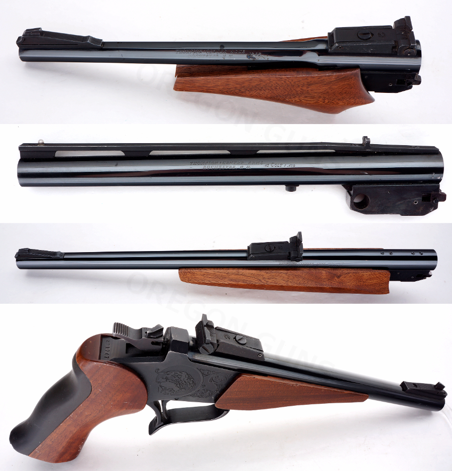 Thompson Centerfire Arms Contender Single Shot W/4 Barrels Sn# 281747 ...