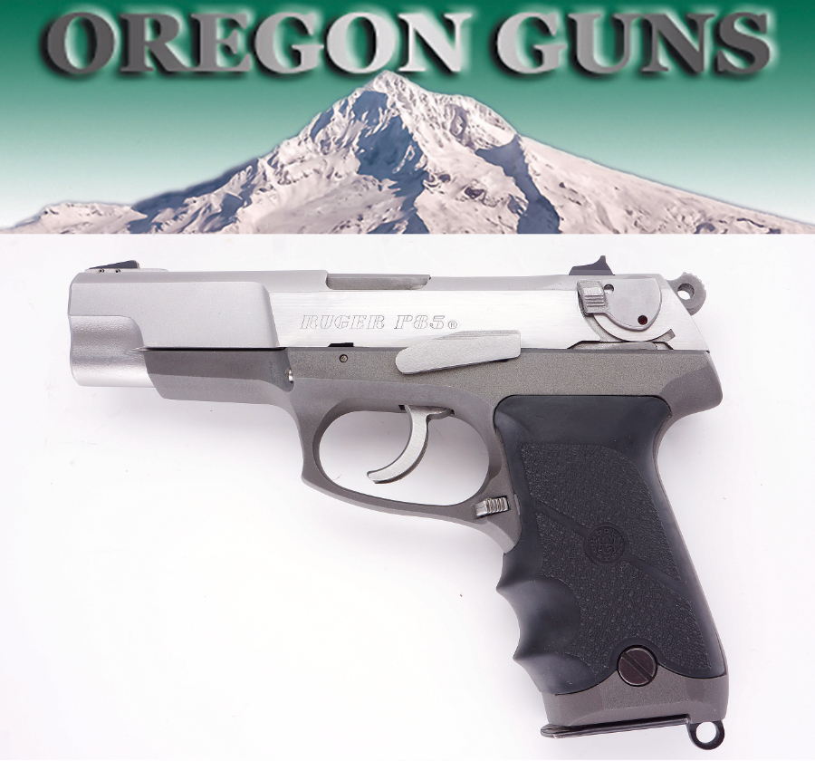 Sturm Ruger P85 Stainless Steel 3 15-Shot Mags Sn# 301-82220 9mm Luger ...