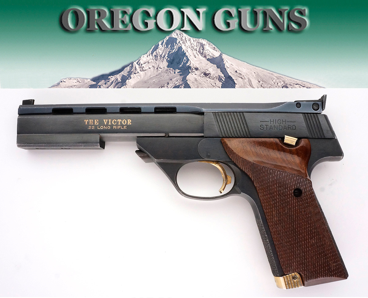 High Standard The Victor Semiauto .22 Lr Target Pistol Sn# Ml26540 .22 ...