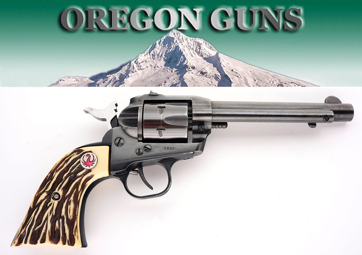 STURM RUGER SINGLE-SIX OLD MODEL .22LR REVOLVER 5-1/2 INCH BARREL VERY ...