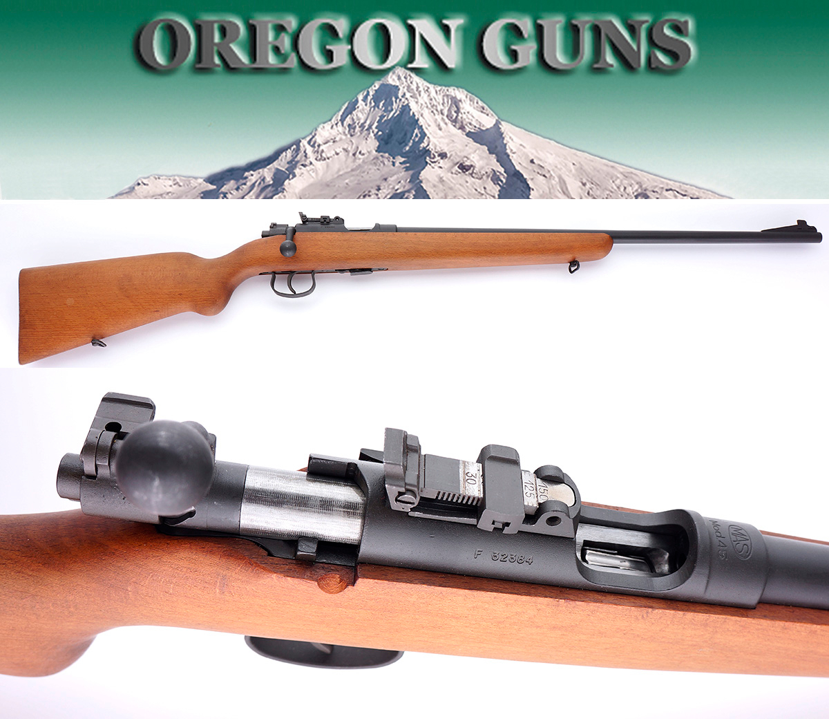 French Mas Training Rifle Model 45 Magazine-Feed .22 Cal Bolt Action C ...