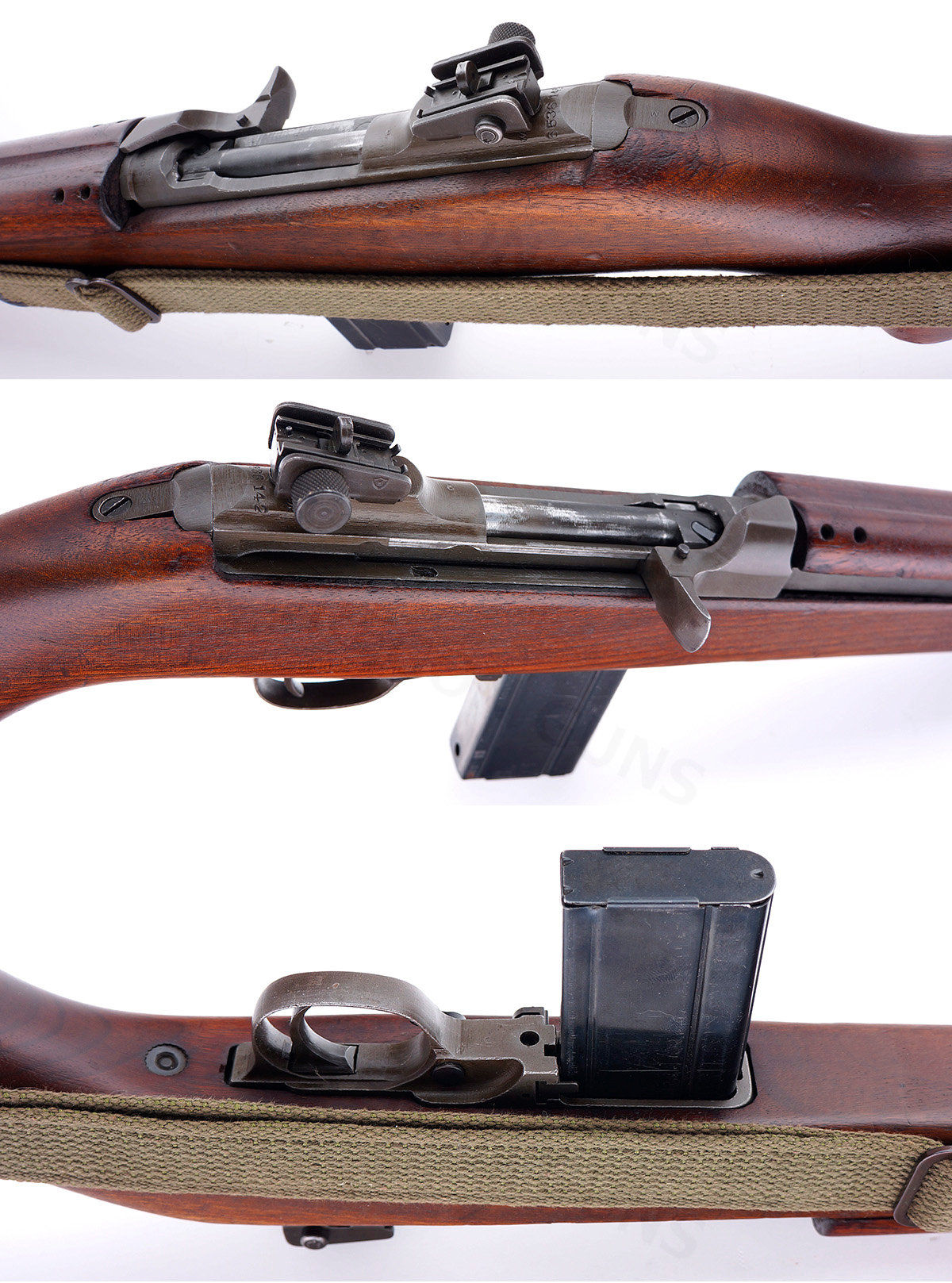 Winchester U.S. Wwii Military M1 Carbine Semiauto .30 Carbine C&R Ok Sn ...