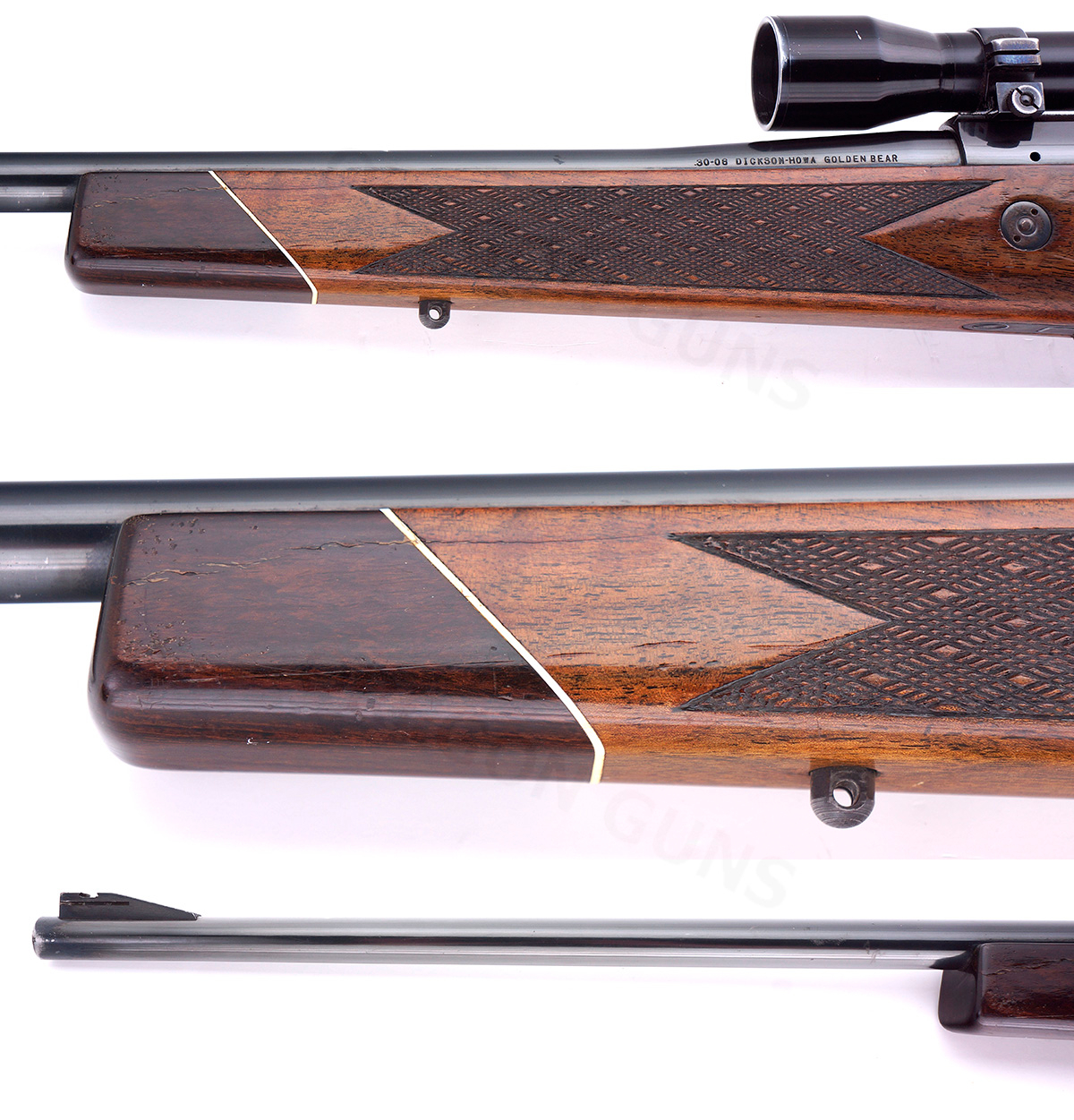 Dickson Howa Golden Bear Copy Of Sako Finnbear Bolt Action Rifle 30-06 ...