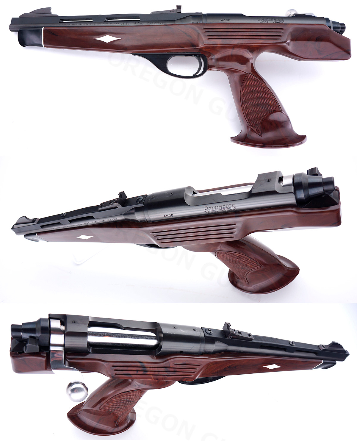 Remington Arms Co, Inc. Model Xp-100 Bolt Action Pistol .221 Rem ...
