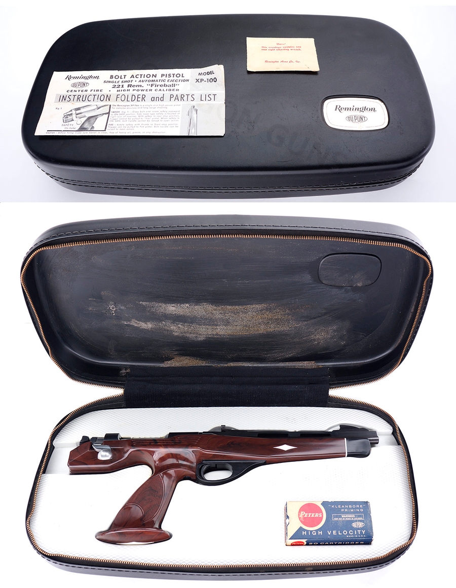 Remington Arms Co, Inc. Model Xp-100 Bolt Action Pistol .221 Rem ...