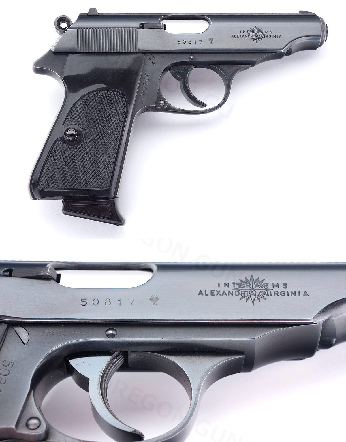 Walther Interarms Model Pp West German .22 Lr Pistol Mfg 1982 Excellent ...