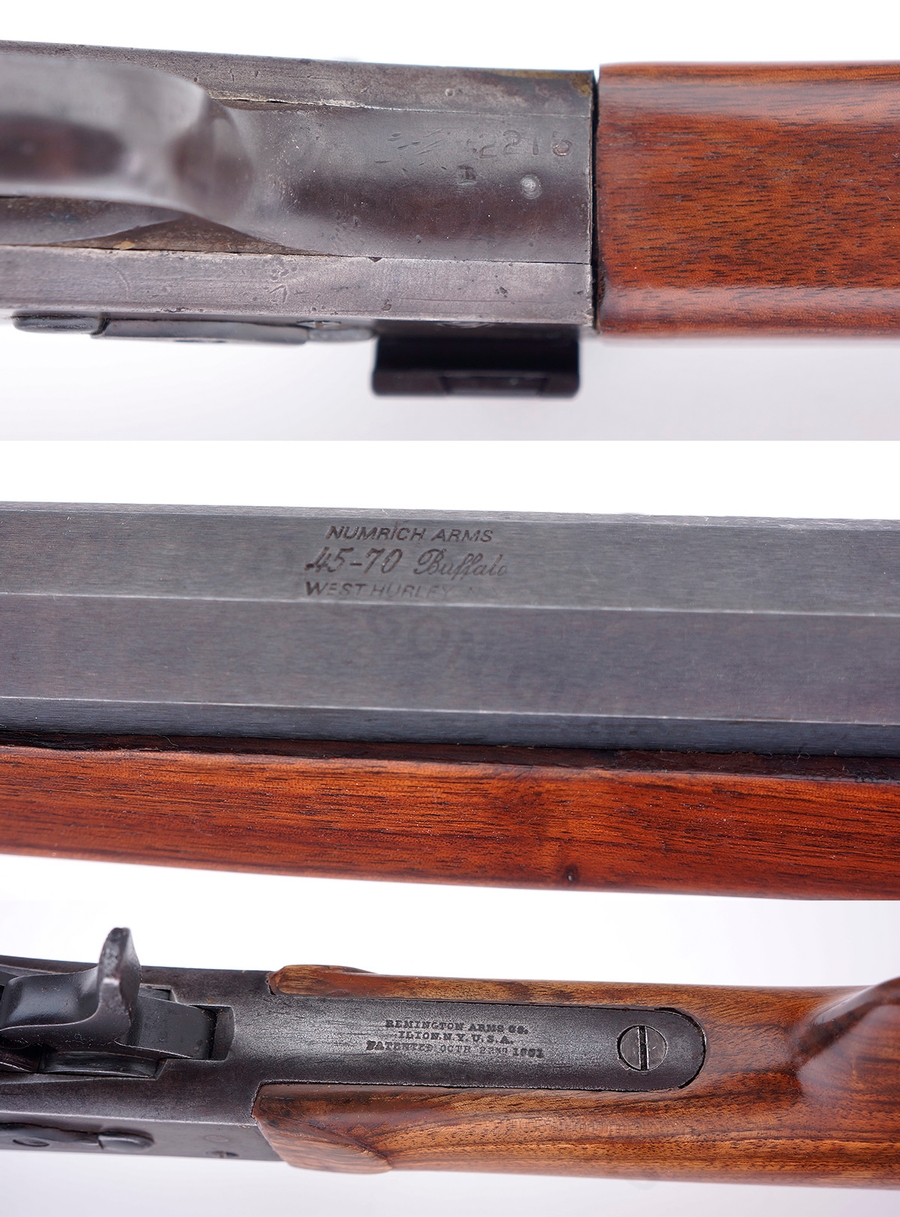 Pictures: Remington Arms Co, Inc. 1901 ELEPHANT GUN ROLLING BLOCK RIFLE ...