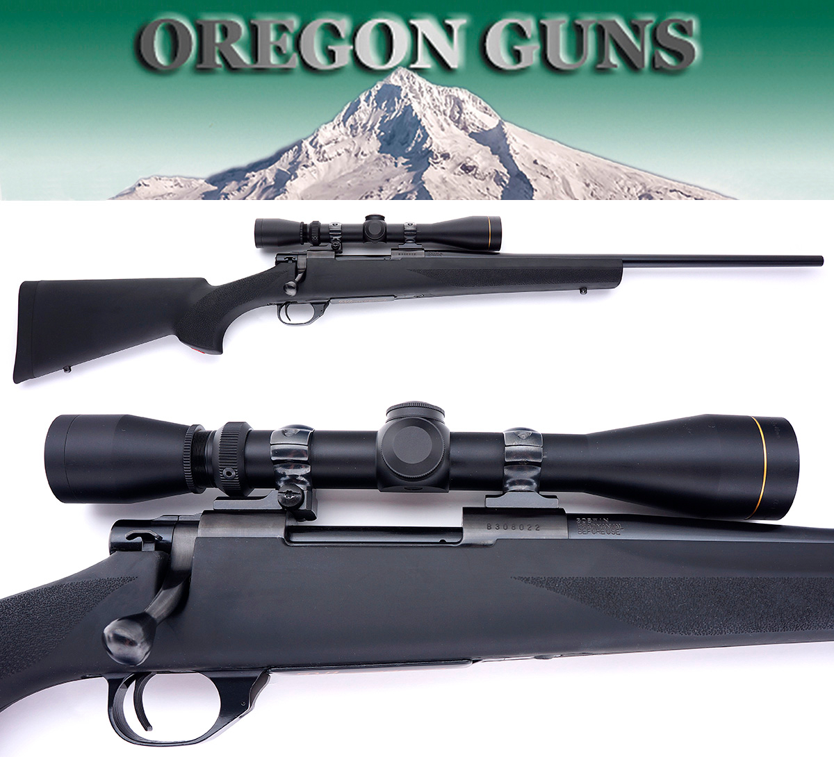 Howa Model 1500 Hodge Bolt Action Rifle .308 Winchester With Leopold Scope Sn# B308022 .308 Win ...