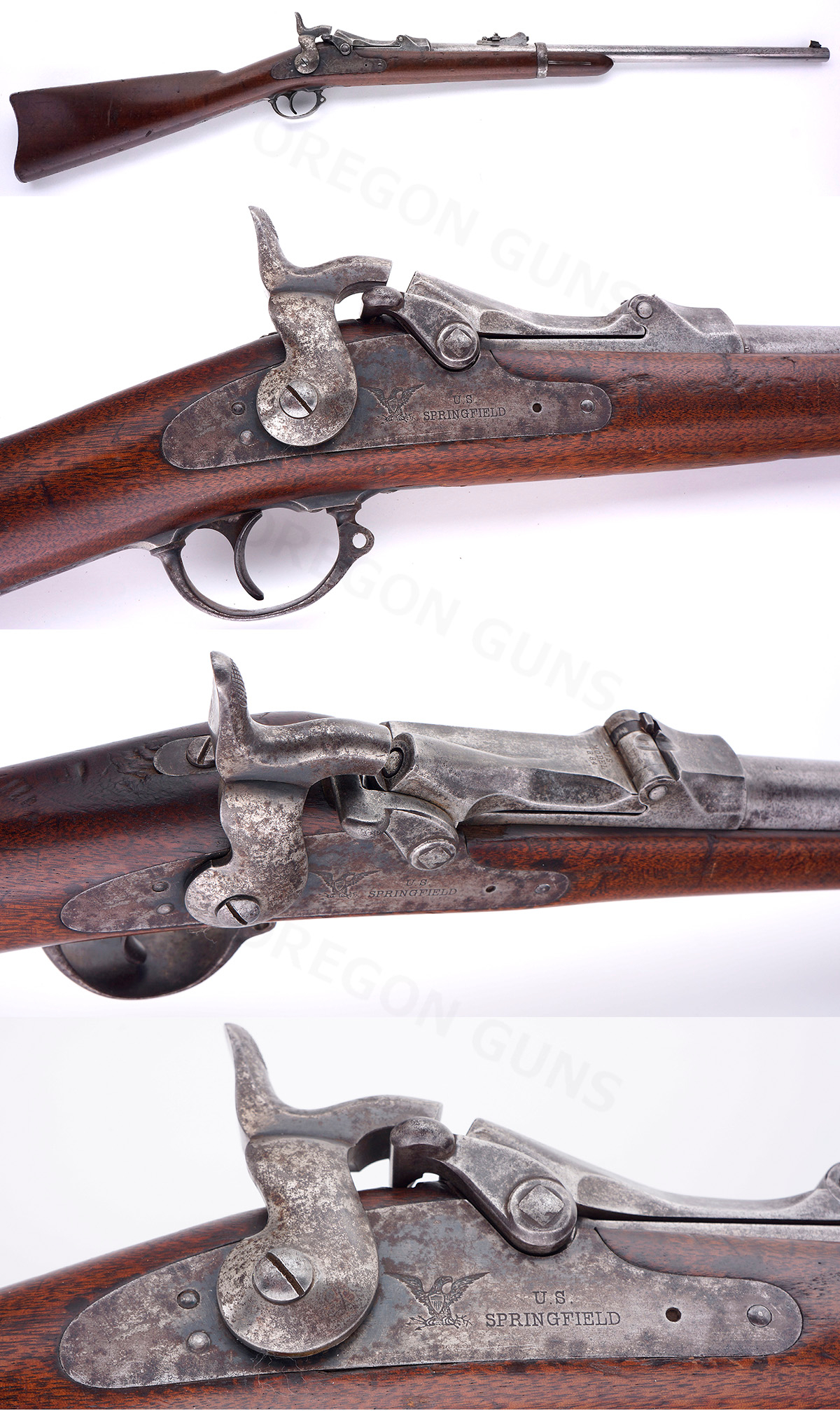 Springfield Armory U.S. Springfield Model 1884 Trapdoor Carbine 45-70 ...