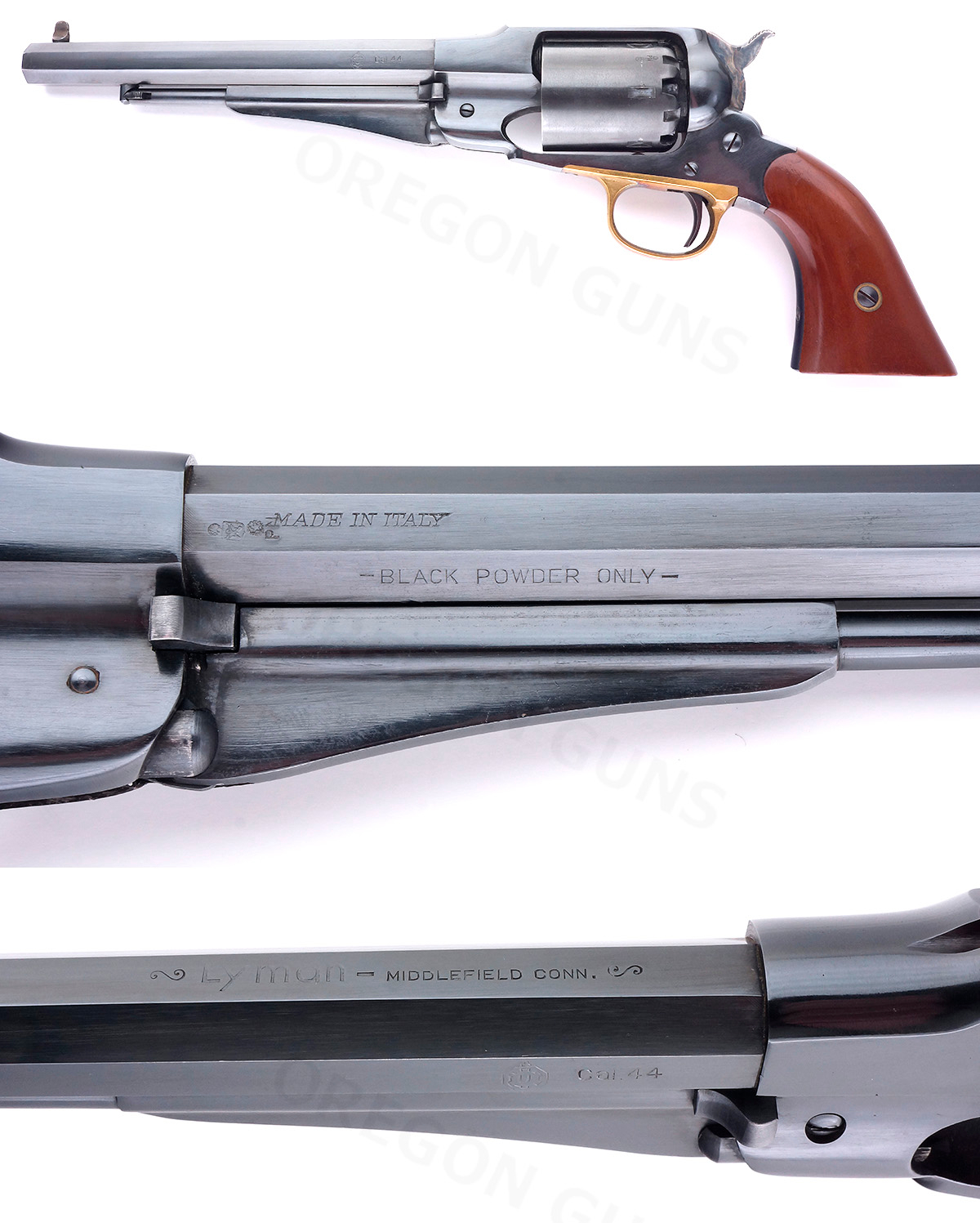 Lyman New Model Army Black Powder Cap & Ball Revolver .44 Cal. Sn ...