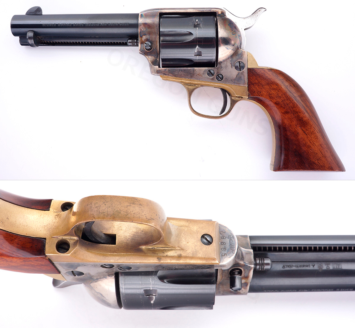 Uberti Mitchell Arms Single Action Army Model Saa .45 Colt .45 Lc ...