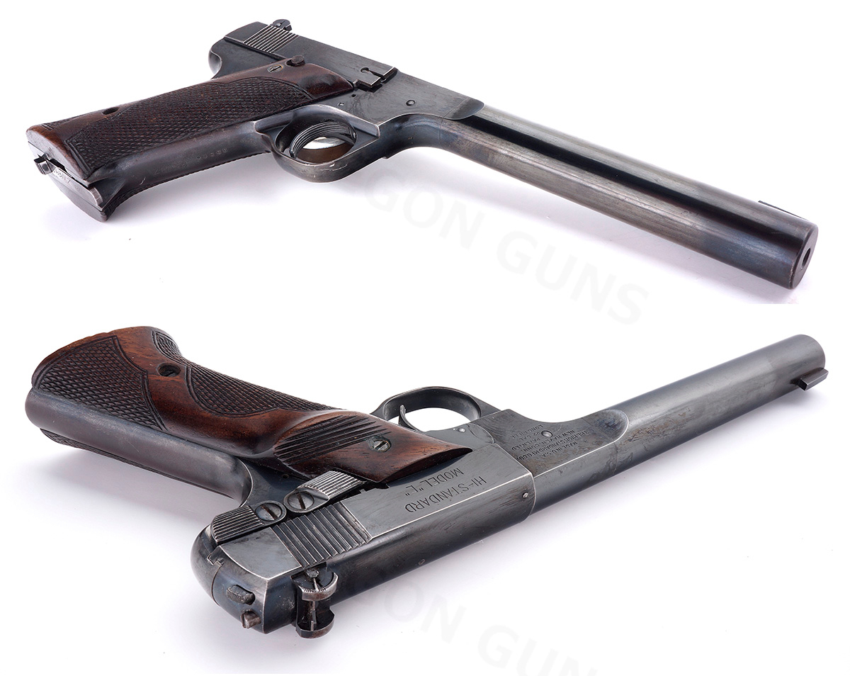 High Standard Hi-Standard Model E Semi-Auto Target Pistol .22 Lr C&R Ok ...