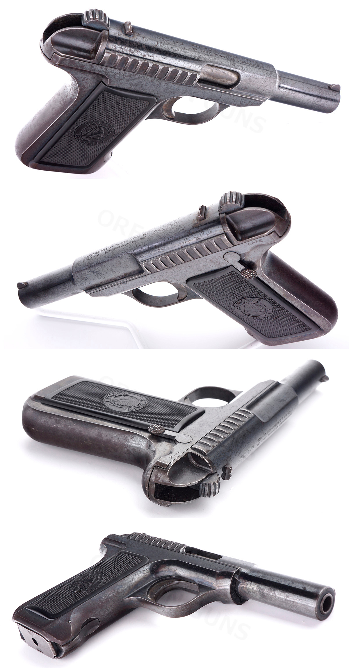 Savage Arms Savage Model 1907 Auto Pistol 7.65 Mm Aka .32 Acp C&R Ok Sn ...