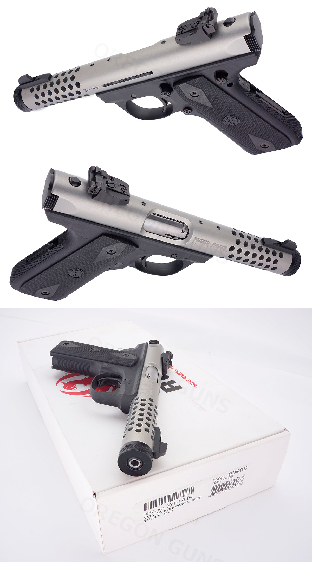 Sturm, Ruger & Co. Ruger Mark Iii 22/45 Lite Target Semiauto .22 Lr ...