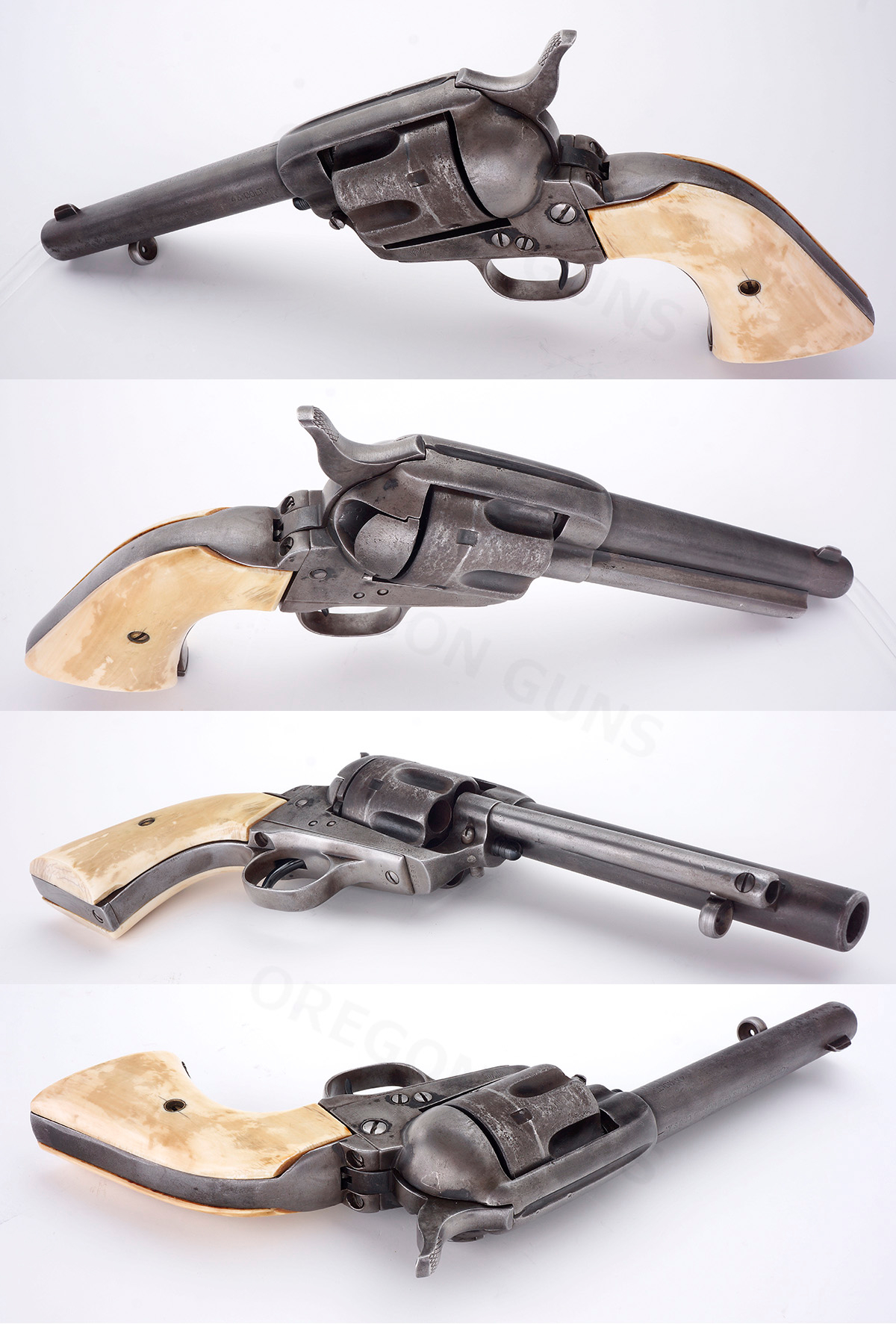 Colt Pt. Fa. Mfg. Co. Saa Revolver .45 Colt Mfg 1883 Hartley Graham Ny ...