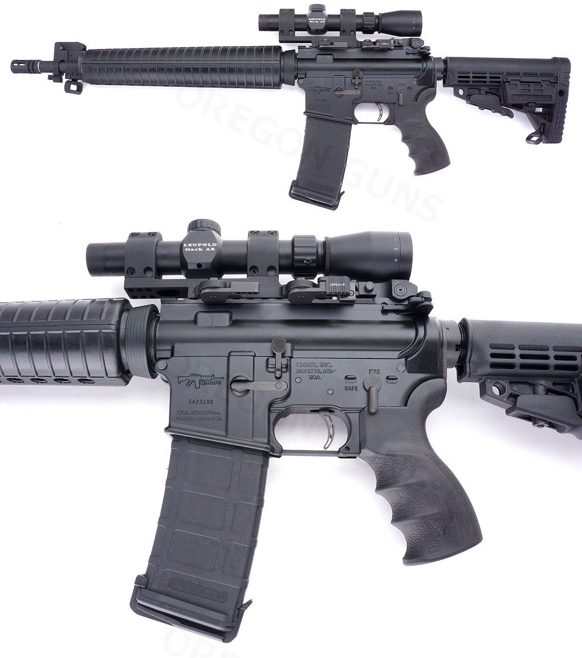 Cmmg Ar-15 Mod 4sa Ar15 Semiauto .223-5.56mm Rifle Timney Trigger And ...