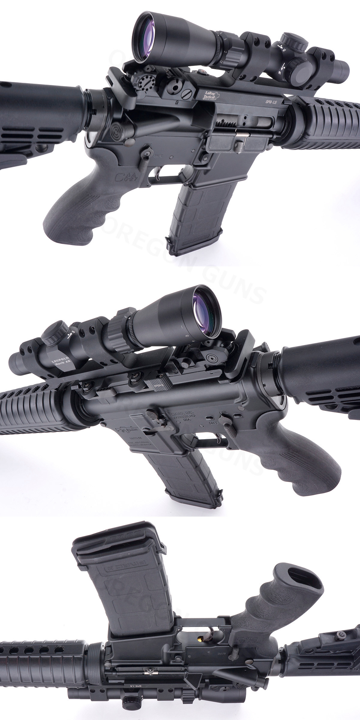 Cmmg Ar-15 Mod 4sa Ar15 Semiauto .223-5.56mm Rifle Timney Trigger And ...