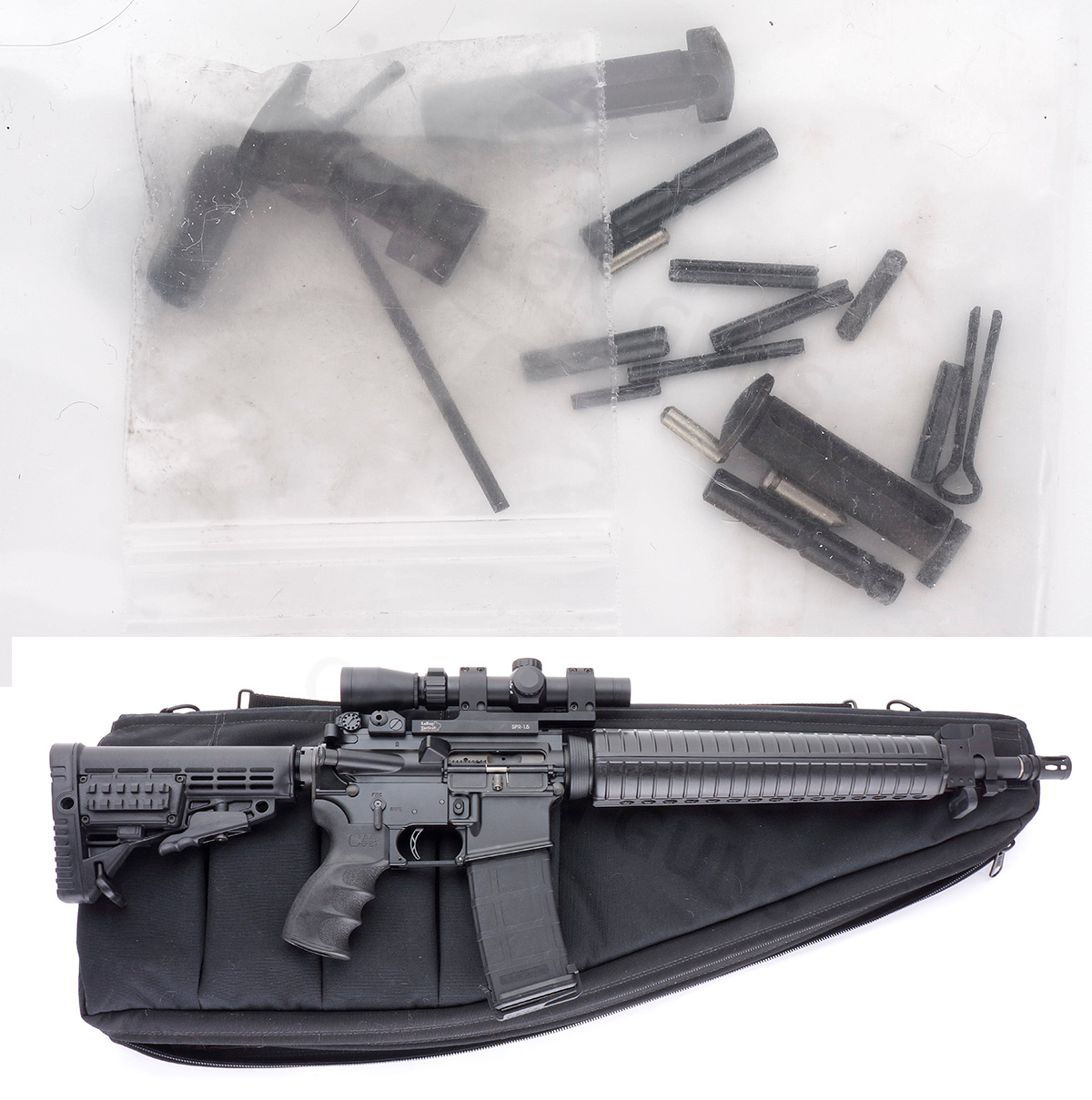 Cmmg Ar-15 Mod 4sa Ar15 Semiauto .223-5.56mm Rifle Timney Trigger And ...