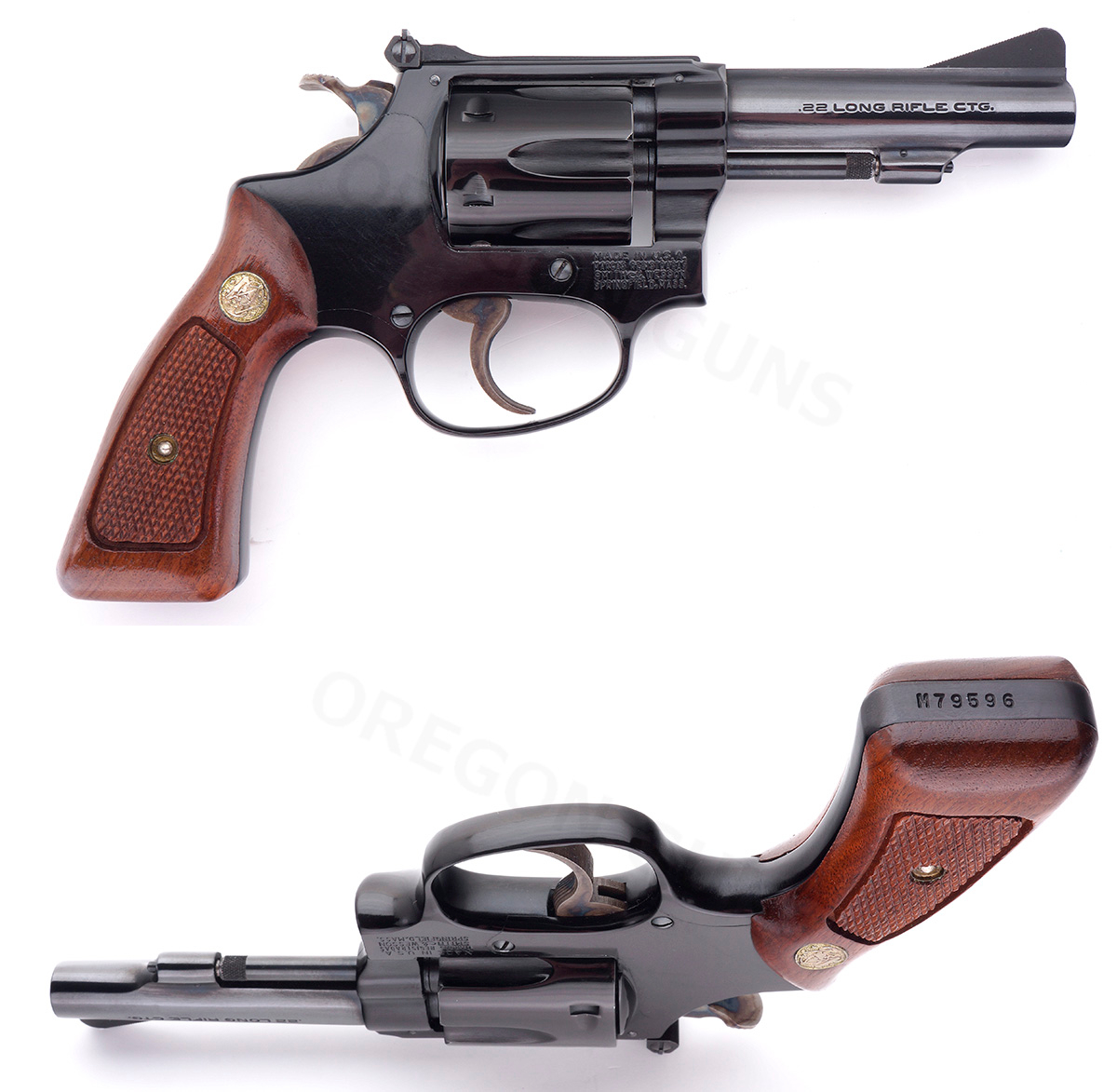 Smith & Wesson - S&W MODEL 43 (.22/32 KIT GUN AIRWEIGHT) .22 LONG RIFLE ...
