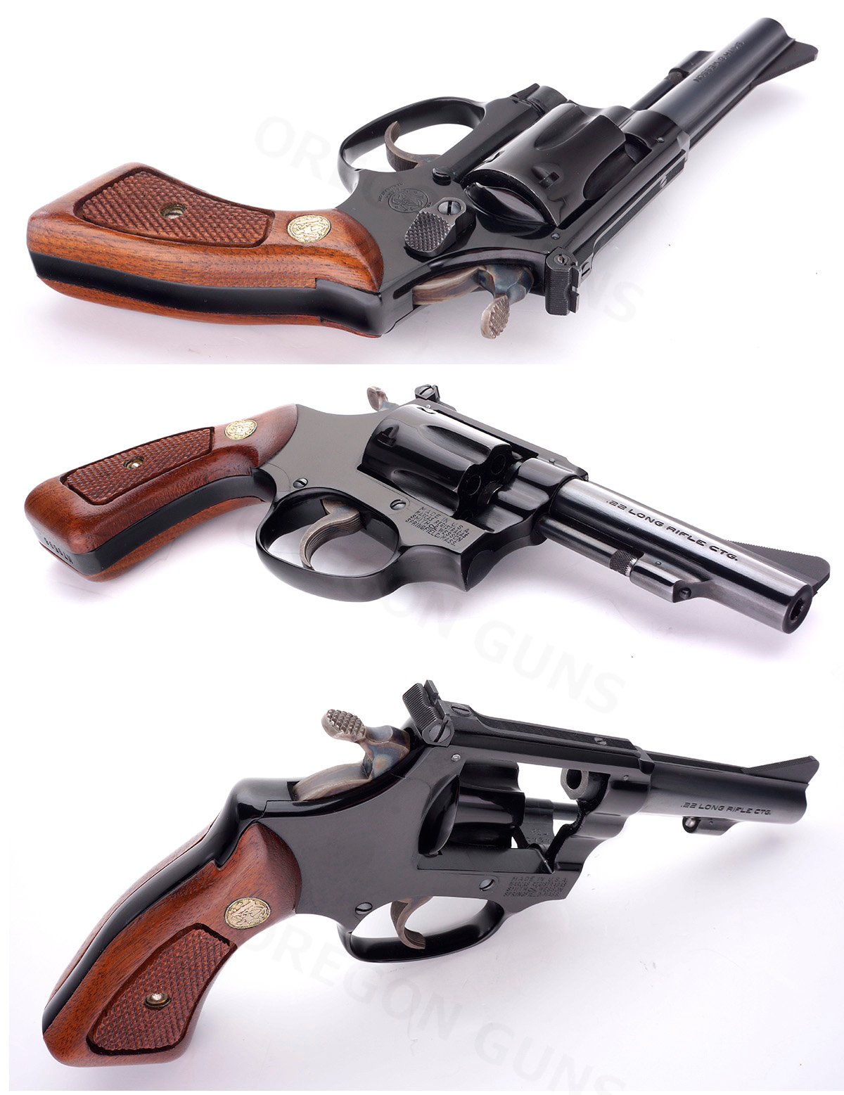 Smith & Wesson S&W Model 43 (.22/32 Kit Gun Airweight) .22 Long Rifle ...