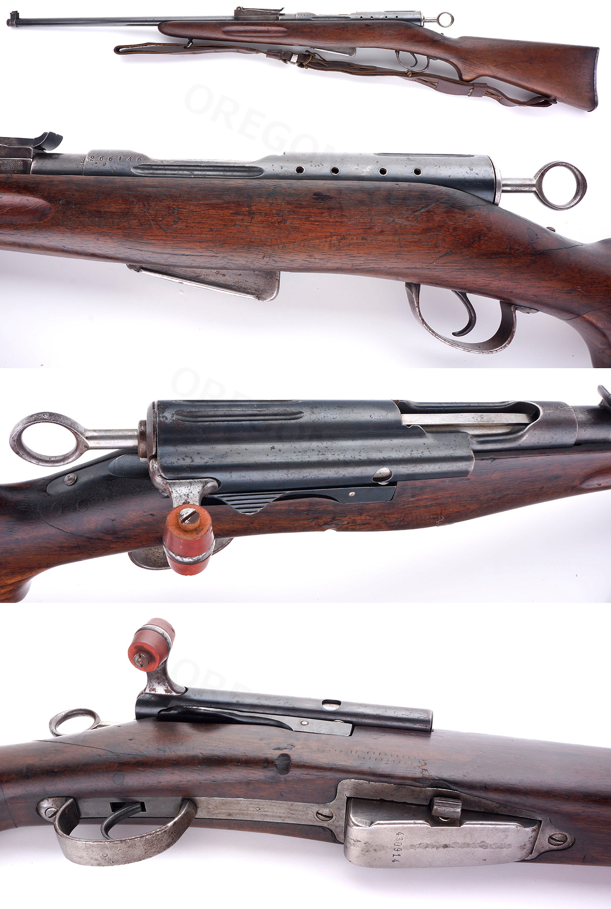 Swiss Schmidt-Rubin K31 Short Rifle Converted To .308 Win Mfg 1958 Sn ...