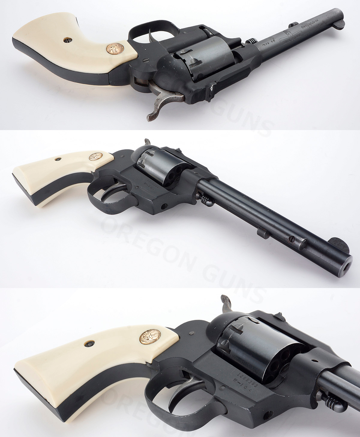 High Standard Hi-Standard Double-Nine Series W-104 Revolver .22 Cal ...