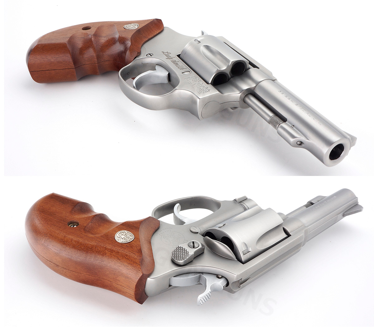 Smith & Wesson - S&W LADY SMITH MODEL 60-3 STAINLESS .38 SPL 3 INCH ...