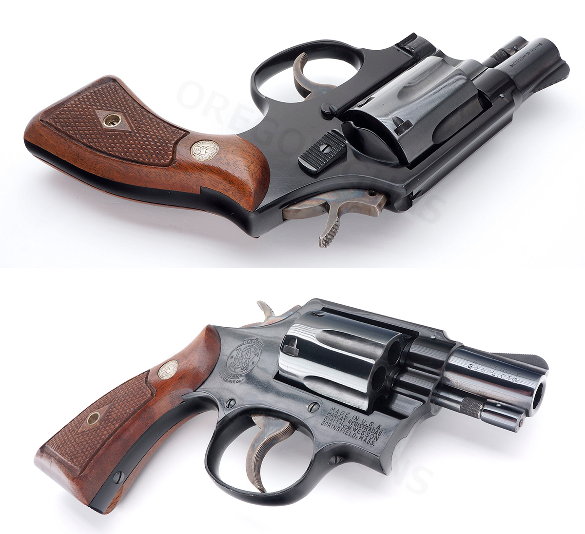 Smith & Wesson S&W Model 12 M&P Airweight Revolver 2 Inch Barrel .38 ...