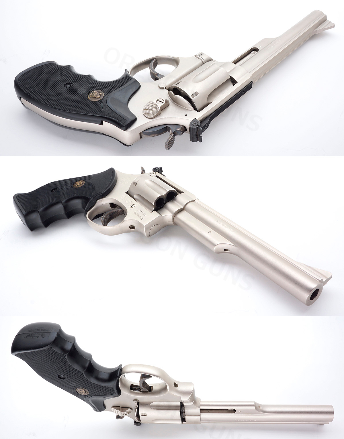 Taurus Model 66 Stainless Steel Revolver 6 Inch Barrel .357 Mag. Sn ...