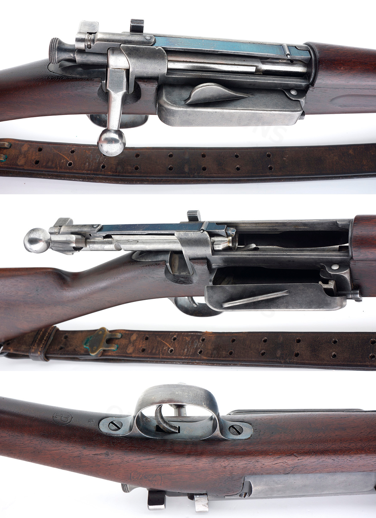 U.S. Springfield Armory Krag Jorgensen 1892 Altered To 1896 Rifle 30-40 ...